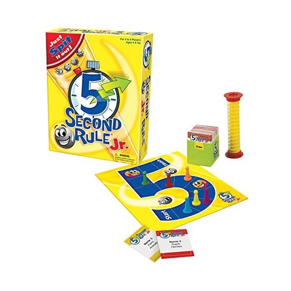 ボードゲーム 英語 アメリカ 海外ゲーム 7424 5 Second Rule Game Jr. - Simple Questions Card Game for Family Fun, Party, Kids, Travel, Game ...