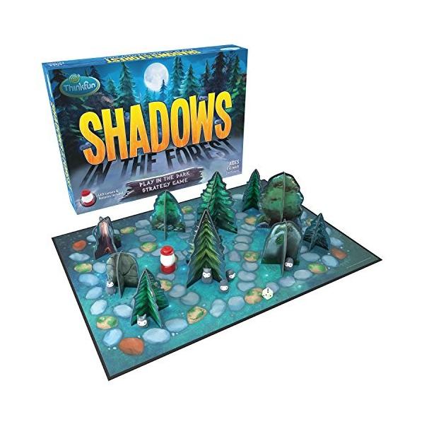 ボードゲーム 英語 アメリカ 海外ゲーム 1052 ThinkFun Shadows in The Forest - Unique Play-in-The-Dark Board Game | Ideal for Kids and Adult...