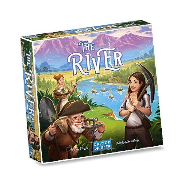 ボードゲーム 英語 アメリカ 海外ゲーム DO8701 The River Board Game - A New Frontier in Worker Placement Strategy! Fun Family Game for Kids...