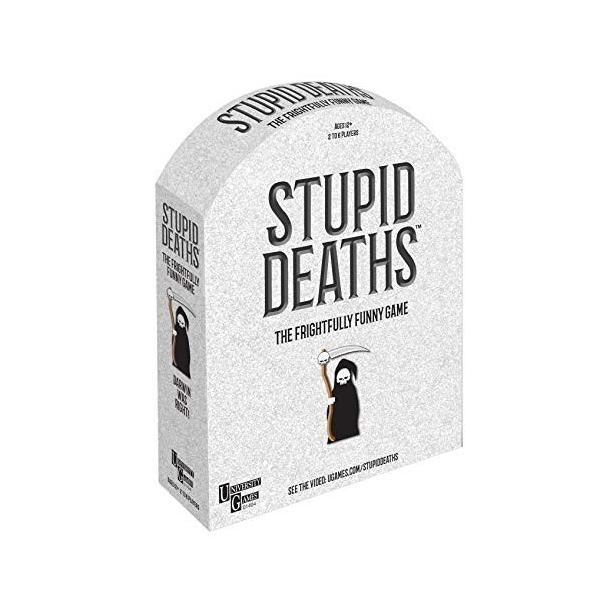 ボードゲーム 英語 アメリカ 海外ゲーム 1407 University Games | Stupid Deaths The Party Game, for Adults &amp; Teens Ages 12 &amp; Up (0140...