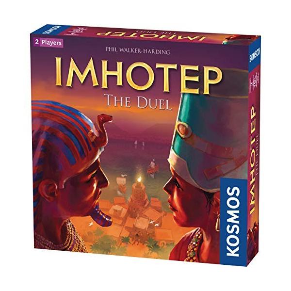 ボードゲーム 英語 アメリカ 海外ゲーム 694272 Imhotep: The Duel - A Kosmos Game from Thames &amp; Kosmos | 2-Player Version of Spiel Des J...