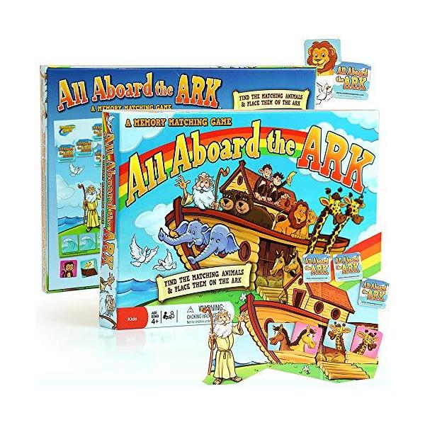 ボードゲーム 英語 アメリカ 海外ゲーム CG1611 Continuum Games - All Aboard the Ark Board and Matching Game - Kids Ages 4 and Up海外限定品を迅速輸入！...