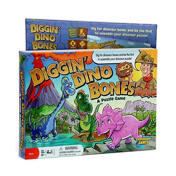 ボードゲーム 英語 アメリカ 海外ゲーム CG1612 Continuum Games - Digging Dino Bones Board Game, Kids Aged 4 &amp; Up海外限定品を迅速輸入！5〜15営業日にて発送し...