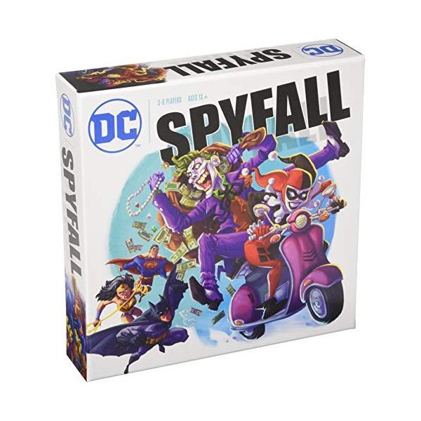 ボードゲーム 英語 アメリカ 海外ゲーム Cryptozoic DC Spyfall - The Perfect Party Game - Find The Joker Before Time Runs Out - for 3 to 8 P...