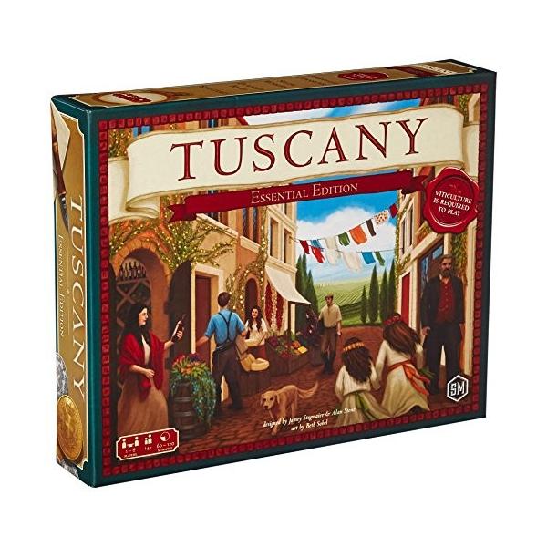 ボードゲーム 英語 アメリカ 海外ゲーム STM305 Stonemaier Games Viticulture: Tuscany Expansion Essential Edition, 1-6 Players, Ages 14+, 15...