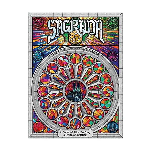 ボードゲーム 英語 アメリカ 海外ゲーム FFG-SA01 Sagrada Board Game | Family Game for Kids and Adults | Dice Drafting and Placement Strateg...