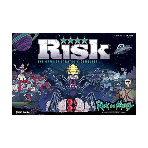ボードゲーム 英語 アメリカ 海外ゲーム RI085-434 USAopoly, Inc. RISK Rick and Morty Risk Game | Based on The popular Adult Swim TV Show Ri...