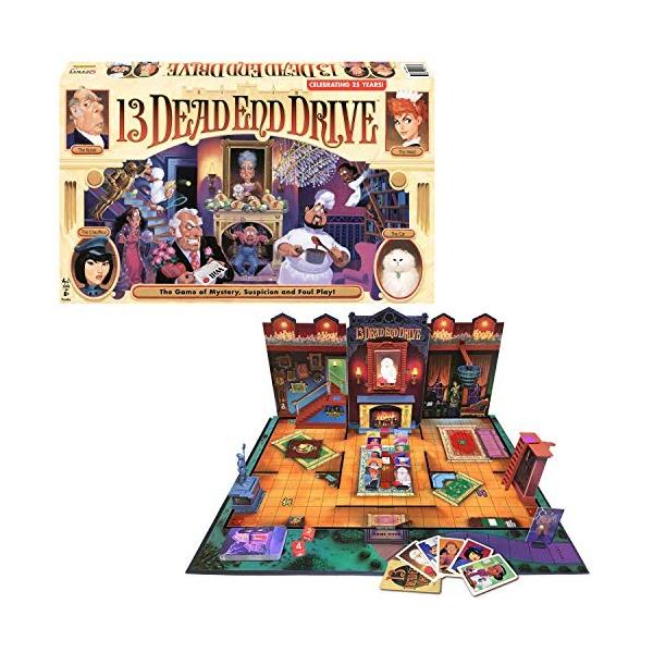 ボードゲーム 英語 アメリカ 海外ゲーム 1219 13 Dead End Drive by Winning Moves Games USA, The Deduction Game of Suspicion, Mystery &amp; F...