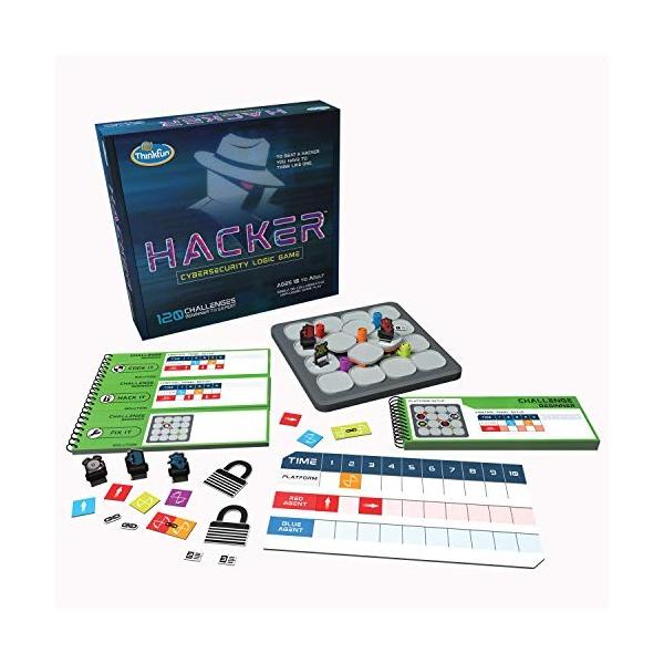 ボードゲーム 英語 アメリカ 海外ゲーム 1920 ThinkFun Hacker Cybersecurity Coding Game | STEM Toy for Kids and Teens | Educational Puzzle G...