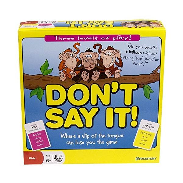 ボードゲーム 英語 アメリカ 海外ゲーム 3011-06 Pressman Don't Say It Where a Slip of The Tongue Can Lose You The Game, 2+ Player , Other海外...