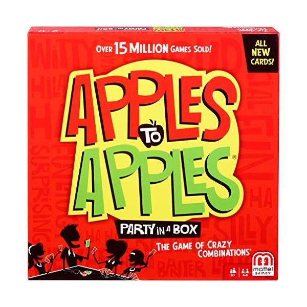 ボードゲーム 英語 アメリカ 海外ゲーム BGG15 Mattel Games Apples to Apples Party in a Box Family Game with Over 500 Cards海外限定品を迅速輸入！5〜15営業...