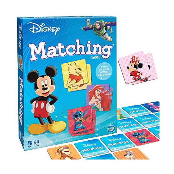 ボードゲーム 英語 アメリカ 海外ゲーム 1284 Wonder Forge Disney Classic Characters Matching Game | Fun Learning Toy for Kids Ages 3-5 | En...