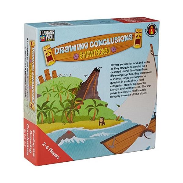 ボードゲーム 英語 アメリカ 海外ゲーム EP61082 Edupress Drawing Conclusions Shipwrecked Game Red Level (EP61082)海外限定品を迅速輸入！5〜15営業日にて発送します。...