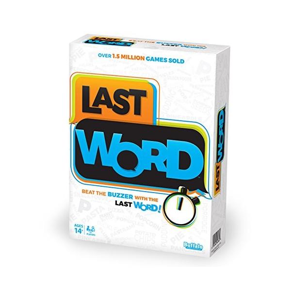 ボードゲーム 英語 アメリカ 海外ゲーム 180-4P LAST WORD - The race to have the final say! By Buffalo Games , White海外限定品を迅速輸入！5〜15営業日にて発送しま...