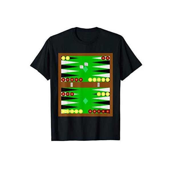 ボードゲーム 英語 アメリカ 海外ゲーム A833YV28TX2 Backgammon T-Shirt Board Game Dice Graphic Tee海外限定品を迅速輸入！5〜15営業日にて発送します。商品名（自動翻訳）：バックギャ...