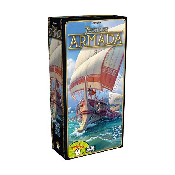 ボードゲーム 英語 アメリカ 海外ゲーム SEV13 7 Wonders Armada Expansion - Naval Warfare and Enhanced Player Interaction, Strategy Game for...