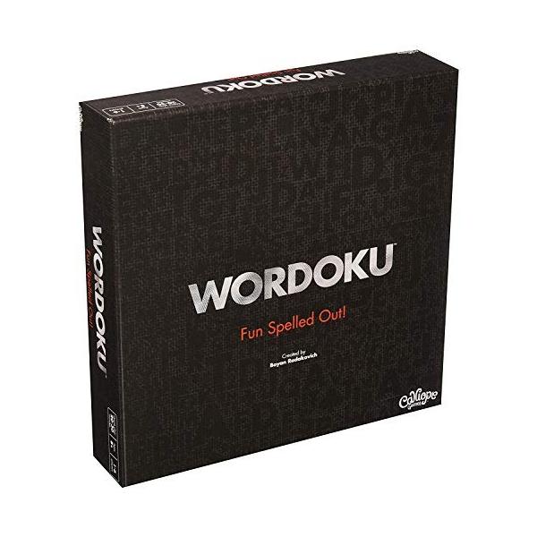 ボードゲーム 英語 アメリカ 海外ゲーム CLP117 Calliope Wordoku - Fun Spelled Out! - Crossword/Sudoku Blended Family Board Game海外限定品を迅速輸入！5...