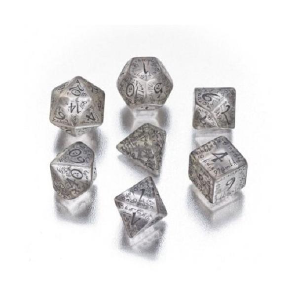ボードゲーム 英語 アメリカ 海外ゲーム QWOELV10 Q-Workshop Elvish Dice 7 Board Game, Transparent/Black海外限定品を迅速輸入！5〜15営業日にて発送します。商品名（自動翻訳）：...