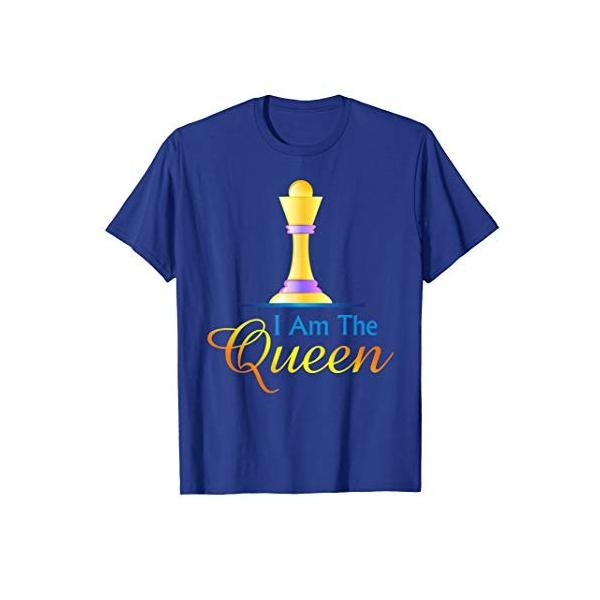 ボードゲーム 英語 アメリカ 海外ゲーム GP8HGMDA5H6 I Am The Queen Chess Board Games Hobby Novelty T-Shirt海外限定品を迅速輸入！5〜15営業日にて発送します。商品名（自動翻...