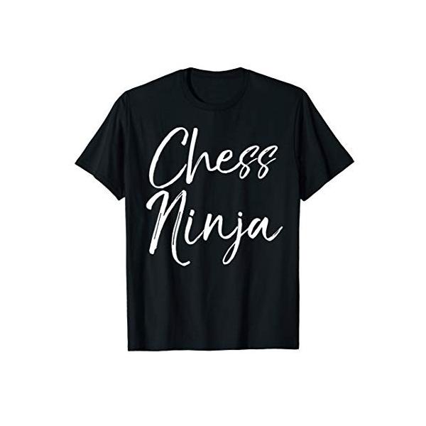 ボードゲーム 英語 アメリカ 海外ゲーム P3F752F24R9 Chess Ninja Shirt Fun Cool Board Game Champion Tee海外限定品を迅速輸入！5〜15営業日にて発送します。商品名（自動翻訳）：チ...