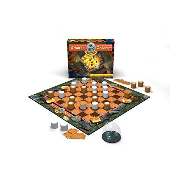 ボードゲーム 英語 アメリカ 海外ゲーム 1008-S'mores Madd Capp S'Mores &amp; More Checkers海外限定品を迅速輸入！5〜15営業日にて発送します。商品名（自動翻訳）：マッドキャップスモーレ＆モ...