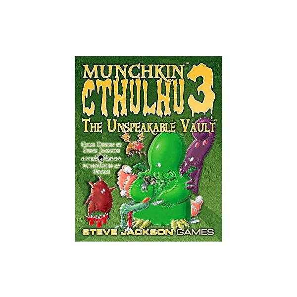 ボードゲーム 英語 アメリカ 海外ゲーム SJG1455 Munchkin Cthulhu 3 Unspeakable Vault (Rev.)海外限定品を迅速輸入！5〜15営業日にて発送します。商品名（自動翻訳）：マンチキン クトゥルフ3...