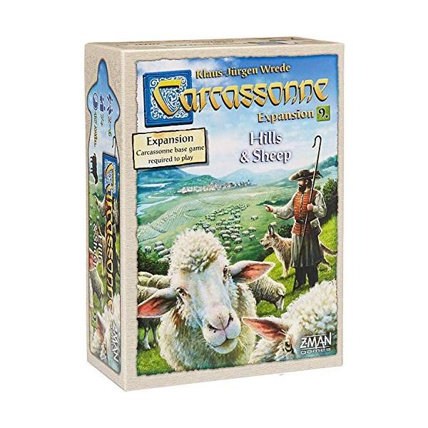 ボードゲーム 英語 アメリカ 海外ゲーム ZM7819 Carcassonne Hills &amp; Sheep Board Game EXPANSION - Manage Flocks, Cultivate Vineyards, and...