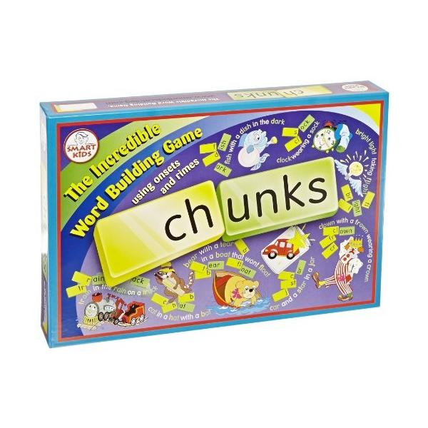 ボードゲーム 英語 アメリカ 海外ゲーム 195-15 Didax Chunks The Incredible Word Building Game , Blueberry - 195-15, 10 Ounces海外限定品を迅速輸入！5〜1...