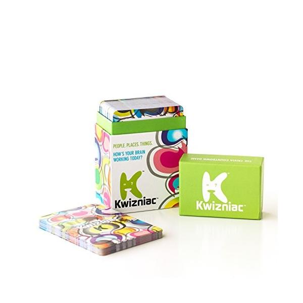 ボードゲーム 英語 アメリカ 海外ゲーム BRC1162 Kwizniac by Continuum Games, Trivia Countdown Card Game, 10 Clues in Decreasing Order of Di...
