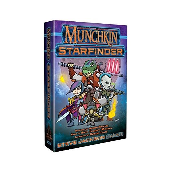ボードゲーム 英語 アメリカ 海外ゲーム SJG4471 Steve Jackson Games Munchkin Starfinder Card Game (Base Game) | Card Game for Adults, Kids,...