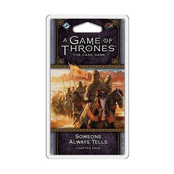 ボードゲーム 英語 アメリカ 海外ゲーム GT28 A Game of Thrones LCG Second Edition: Someone Always Tells海外限定品を迅速輸入！5〜15営業日にて発送します。商品名（自動翻訳）：...
