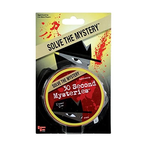 ボードゲーム 英語 アメリカ 海外ゲーム 01633 University Games Mystery, Mind and Logic - 30 Second Mysteries Red海外限定品を迅速輸入！5〜15営業日にて発送します。商...
