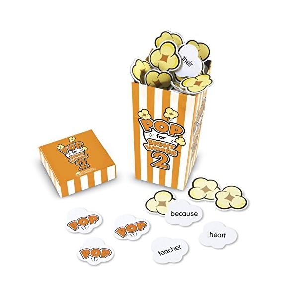 ボードゲーム 英語 アメリカ 海外ゲーム LER8630 Learning Resources Pop for Sight Words 2 Game, Homeschool, Early Vocabulary and Phonics Cla...