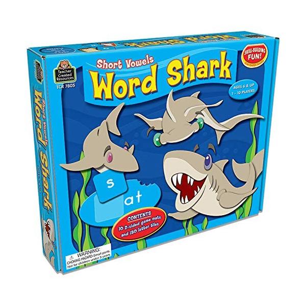 ボードゲーム 英語 アメリカ 海外ゲーム TCR7805 Teacher Created Resources Word Shark: Short Vowels Game海外限定品を迅速輸入！5〜15営業日にて発送します。商品名（自動翻訳）：...