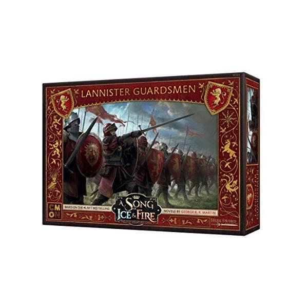 ボードゲーム 英語 アメリカ 海外ゲーム SIF201 CMON A Song of Ice and Fire Tabletop Miniatures Game Lannister Guardsmen Unit Box - Bolster ...