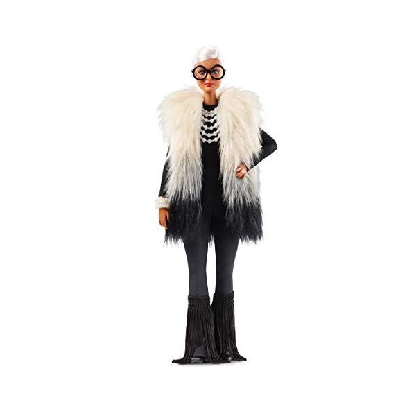 バービー Barbie アイリス・アプフェル FWJ27 ファッションアイコンバービー バービー人形 FWJ27 Barbie Collector Styled by Iris Apfel Doll with Multi-Hued Vest...