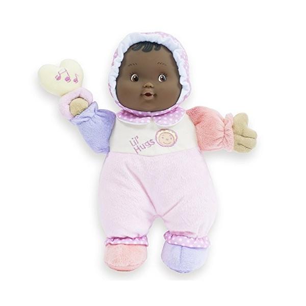 ジェーシートイズ 赤ちゃん おままごと ベビー人形 48001 JC Toys Lil’ Hugs African American Pink Soft Body - Your First Baby Doll ? Designed by B...