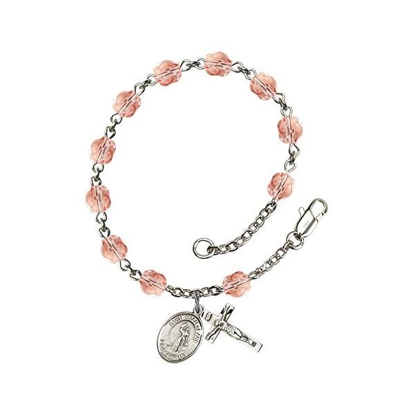 Bonyak Jewelry ブレスレット ジュエリー アメリカ アクセサリー ブランド かわいい おしゃれ デンマーク コペンハーゲン  RB6000PKS-9053 St. Joan of Arc Silver Plate Rosary...