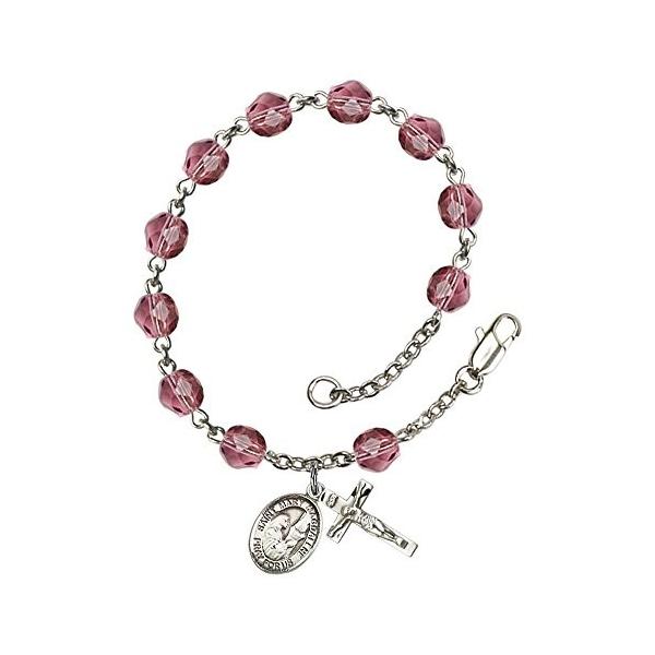 Bonyak Jewelry ブレスレット ジュエリー アメリカ アクセサリー ブランド かわいい おしゃれ デンマーク コペンハーゲン  RB6000AMS-9071 St. Mary Magdalene Silver Plate Ros...