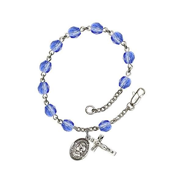 Bonyak Jewelry ブレスレット ジュエリー アメリカ アクセサリー ブランド かわいい おしゃれ デンマーク コペンハーゲン  RB6000SAS-9224 St. Elizabeth Ann Seton Silver Plat...