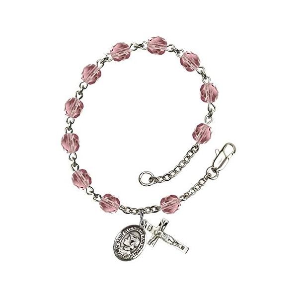 Bonyak Jewelry ブレスレット ジュエリー アメリカ アクセサリー ブランド かわいい おしゃれ デンマーク コペンハーゲン  RB6000LAMS-9224 St. Elizabeth Ann Seton Silver Pla...
