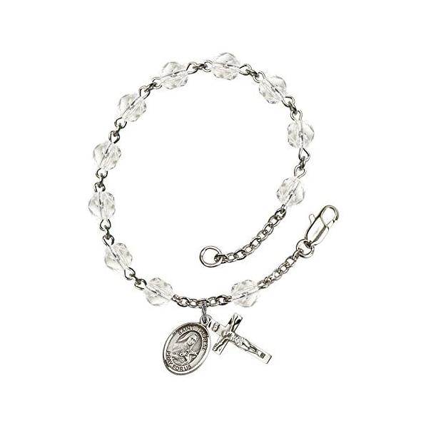 Bonyak Jewelry ブレスレット ジュエリー アメリカ アクセサリー ブランド かわいい おしゃれ デンマーク コペンハーゲン  RB6000CS-9210 St. Therese of Lisieux Silver Plate ...