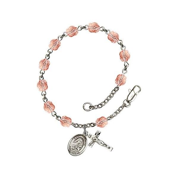 Bonyak Jewelry ブレスレット ジュエリー アメリカ アクセサリー ブランド かわいい おしゃれ デンマーク コペンハーゲン  RB6000PKS-9210 St. Therese of Lisieux Silver Plate...