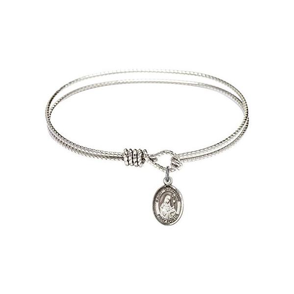 Bonyak Jewelry ブレスレット ジュエリー アメリカ アクセサリー ブランド かわいい おしゃれ デンマーク コペンハーゲン  B4205RH-9219SS 6 1/4 inch Oval Eye Hook Bangle Bra...