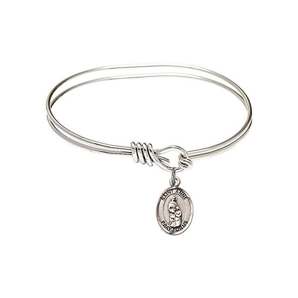 Bonyak Jewelry ブレスレット ジュエリー アメリカ アクセサリー ブランド かわいい おしゃれ デンマーク コペンハーゲン  B4203RH-9374SS 5 3/4 inch Oval Eye Hook Bangle Bra...