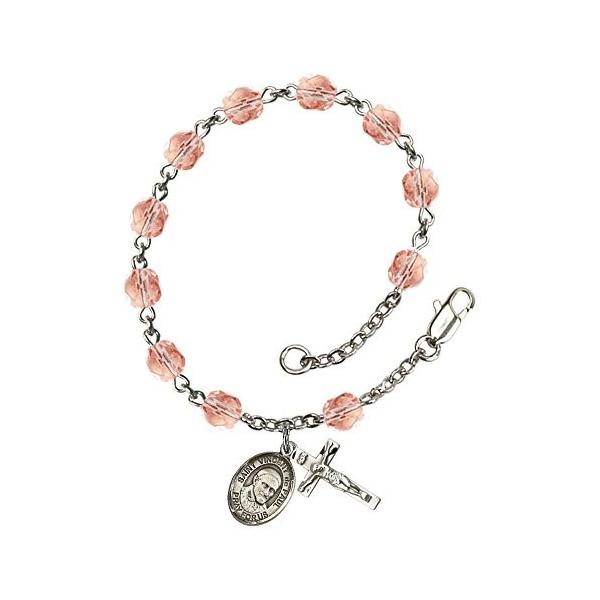 Bonyak Jewelry ブレスレット ジュエリー アメリカ アクセサリー ブランド かわいい おしゃれ デンマーク コペンハーゲン  RB6000PKS-9134 St. Vincent de Paul Silver Plate Ro...