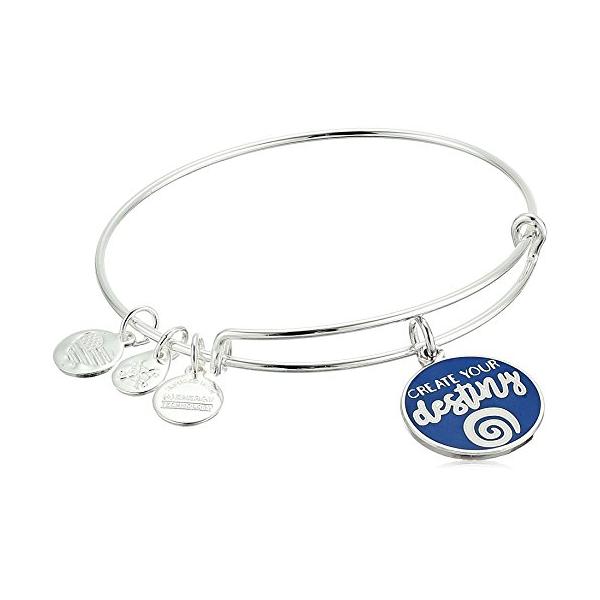 アレックスアンドアニ アメリカ アクセサリー ブランド かわいい おしゃれ  A17EBWAP02SS Alex and Ani Words are Powerful, Create Your Destiny Bangle Bracelet...