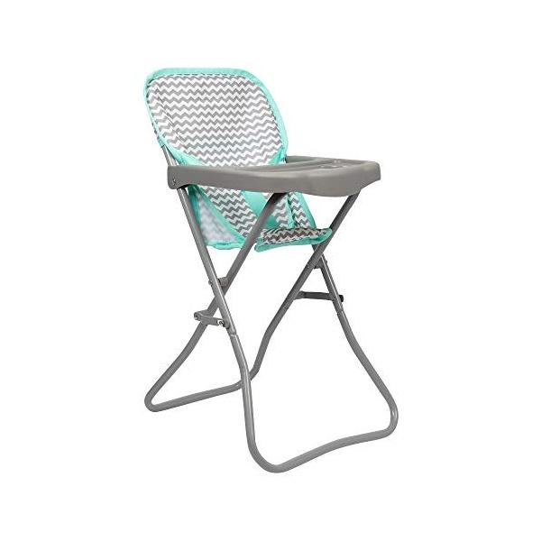 アドラ 赤ちゃん人形 ベビー人形 リアル 21962 Adora Baby Doll Folding High Chair with Trendy Zig Zag Pattern and Strap for Added Security, ...