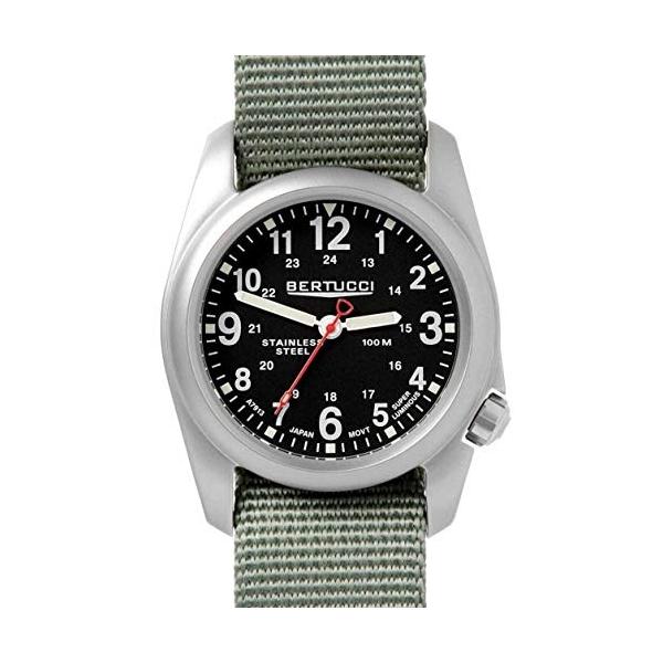 腕時計 ベルトゥッチ メンズ 逆輸入 海外モデル 海外限定 アメリカ直輸入 11051.0 BERTUCCI Classic Field Quartz Analog Black Dial Men's Watch 11051海外限定品を迅速輸...