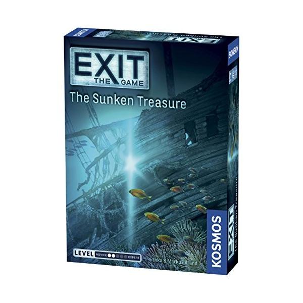 ボードゲーム 英語 アメリカ 海外ゲーム 692698 The Sunken Treasure | Exit: The Game - A Kosmos| Family-Friendly, Card-Based At-Home Escape ...